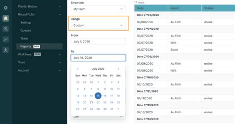 Agent Availability By Date Total Online Time First Online Time Etc Playlist