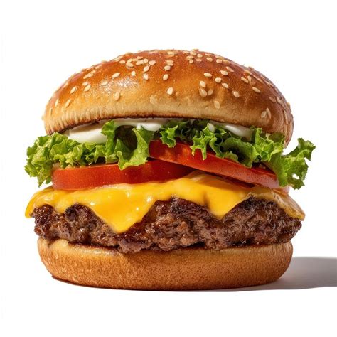 Juicy Cheeseburger With Fresh Toppings Free Photo Rawpixel