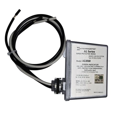 Intermatic Ac Surge Protective Device Ag3000 Series