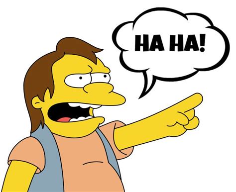 Nelson Simpsons Meme The Simpsons Simpsons Art