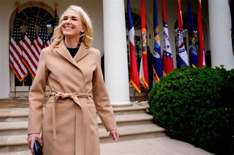 Trumps Mystery Blonde Aide Natalie Harp Credits Potus For Saving Her Life After Cancer