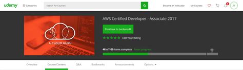 Amazon Web Services Certified Developer Learning
