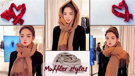 Easy And Classic Way To Wear A Mufflerscarf In Winters How To Tie