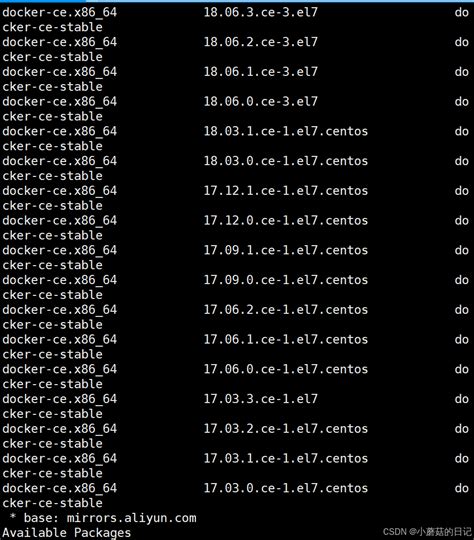 虚拟机如何安装指定版本的docker Csdn博客