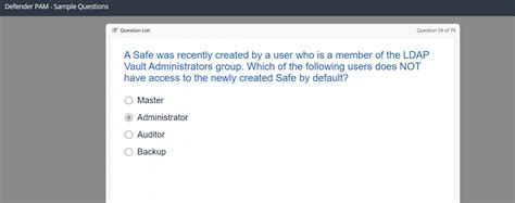 Hi All Im Taking The Defender Sample Questions Provided By Official