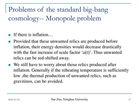 Ppt Introductory Review Of Cosmic Inflation Powerpoint Presentation