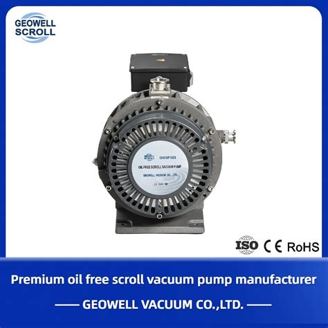 Gwsp300 Scroll Pump With Material Industry Vacuum Machine Water Pump And Vacuum Pump