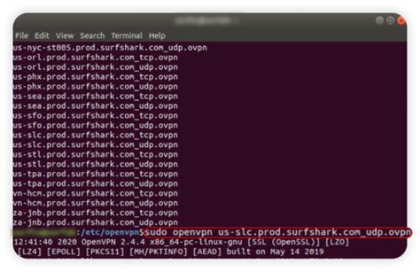How To Set Up Manual Openvpn Connection Using Linux Terminal Surfshark Customer Support