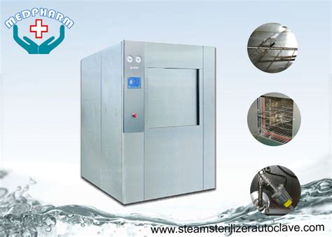 Fully Jacket Horizontal Steam Sterilizers With Pass Through Sliding