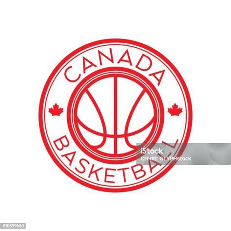 Canadian Basketball Stock Illustration Download Image Now