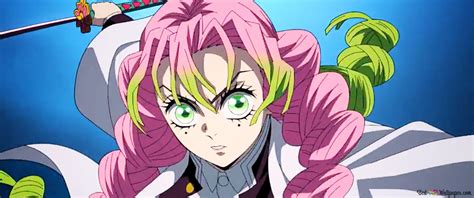 Love Hashira Mitsuri Kanjori 4k Wallpaper Download