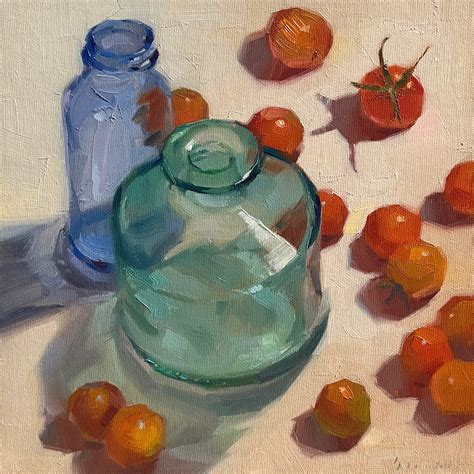 Cherry Tomatoes And Glass Bottlesefg Private Collections
