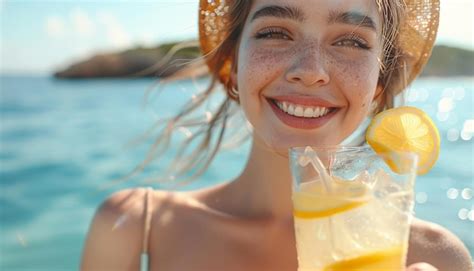 Premium Photo Lemonade On A Hot Summer Day Uhd Wallpaper