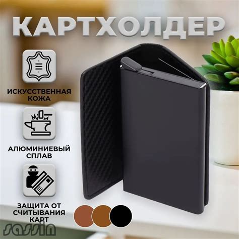 Sassin Картхолдер купить на Ozon по низкой цене 2505209361