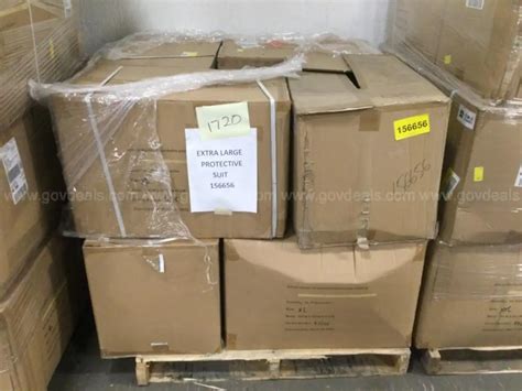 Lot Of 311 Expired Non Sterilized Medical Protective Suits Size Xl
