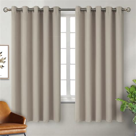 Bgment Room Darkening Curtains 63 Inches Long Grommet
