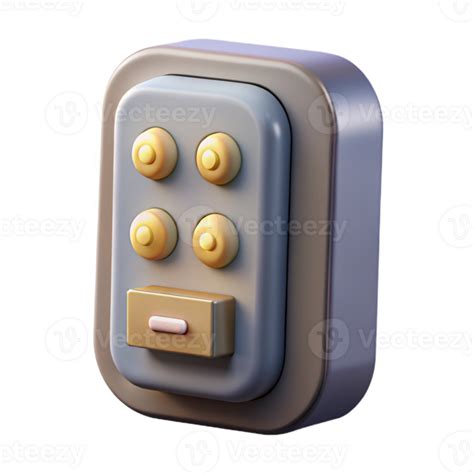 Serene Classic Smart Door Lock Keypad Entry Option Isolated Element Premium 57858380 Png