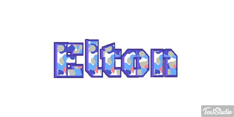 Elton Name Animated  Logo Designs