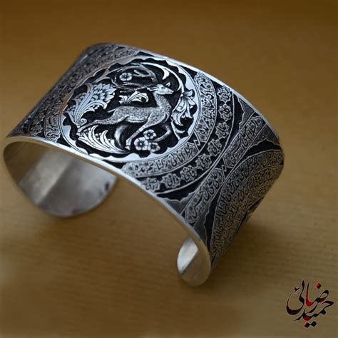 ‎گالري هنری رضائی‎ ‎💍نام اثر؛دستبندنفیس گنج العرش 💎اثری هنری معنوی وپرفضیلت که تلفیقی از طرح