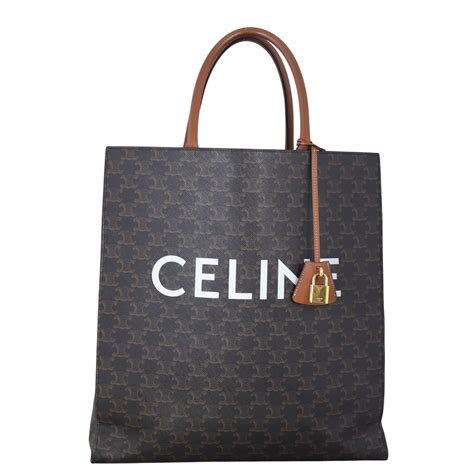 Celine Triomphe Vertical Cabas Tote Luxeitfwd