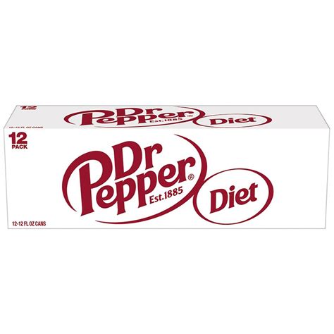 Dr Pepper Soda Diet 120oz 12 Pack Walgreens