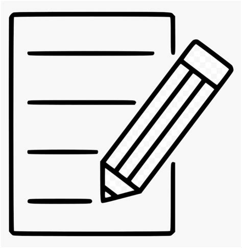 Paper Pencil Clip Art At Lula Meyers Blog