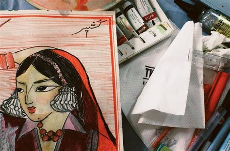 Anna Amina Drawing Muslim Girl