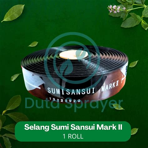 Jual Selang Irigasi Sumi Sansui Mark Ii And End Stopper 1 Roll 100m Shopee Indonesia