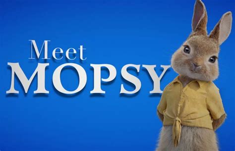 Peter Rabbit Meet Mopsy With Elizabeth Debicki