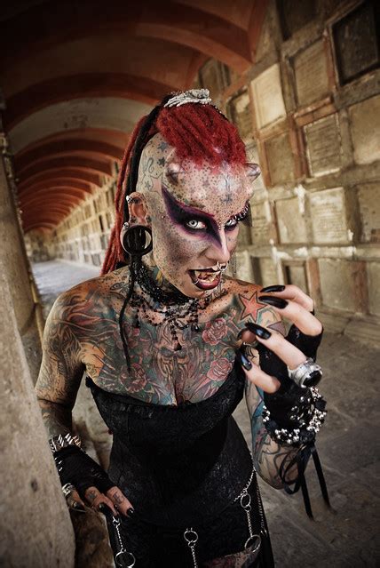 Flickriver Photoset Maria Jose Cristerna The Vampire Woman Of