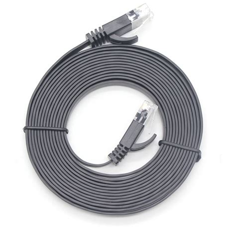 Flat Cat5e Cat6 Rj45 Patch Cord Ethernet Network Utp Cat5 Patch Cord