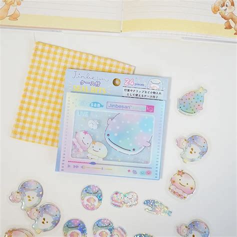 24 штупак милый Кот ПВХ стикер мультяшка Сумико гураши украшения Diy Ablum дневник в стиле
