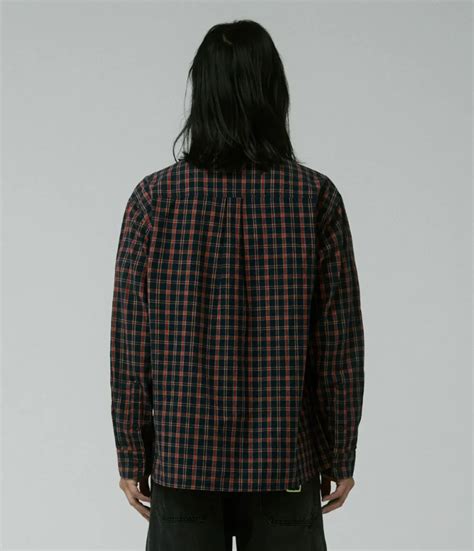 Former Vivian Check Ls Shirt Navy Keep It Simple Surf Keep It