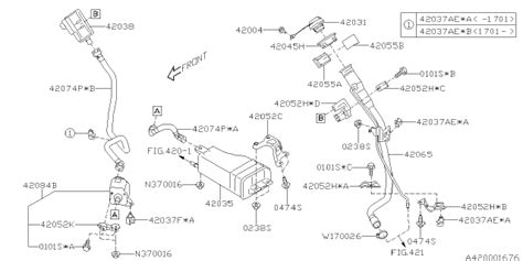 42084fl17a Genuine Subaru Valve Assembly Elcm