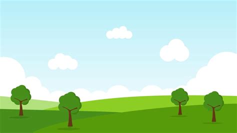 Green Background Cartoon Vector Art Icons And Graphics For Free Download