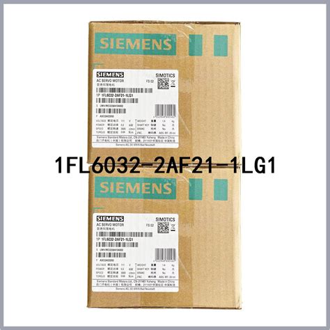 Siemens 1 Pcs New Boxed 1fl6032 2af21 1lg1 Original Manufacturer Ac
