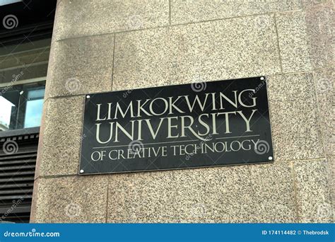 Sign Of Limkokwing University Of Creative Technology In London