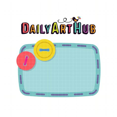 Blue Sewing Patch Clip Art Daily Art Hub Graphics Alphabets And Svg