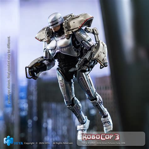 Robocop 3 6 Inch Scale Figure By Hiya Toys The Toyark News