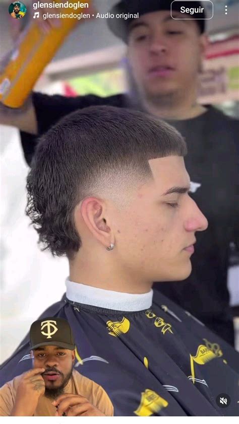 Colombian Haircut Low Cut Fade Modern Mullet Edgar