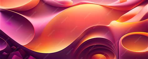 Premium Photo Organic Abstract Gradient Wallpaper Background
