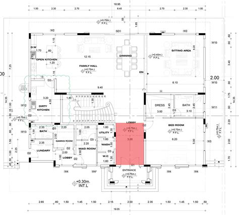 Double Height Entrance Interior Design Uae Behance