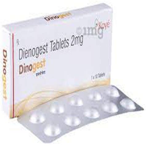 Dienogest Tablets 2 Mg Packaging Size 28x1 At ₹ 3540strip In Nagpur