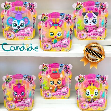 Boneca Bubiloons Infantil Mini Confetti Com Acessórios Candide 1410