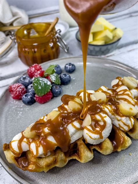 Croffle Der Foodtrend Rezept Mit Salted Caramel Und Sahne