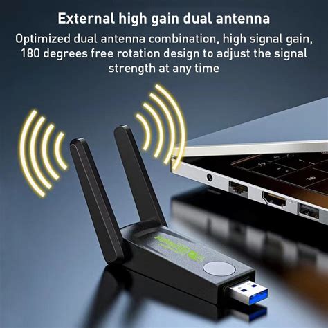 Mbps Dual Frequency USB Network Adapter WiFi Transmitter Receiver Alexnld Com