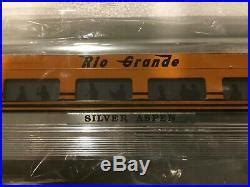 Weaver Trains Rio Grande Aluminum 20” Scale Passenger 5 Car Set O Scale