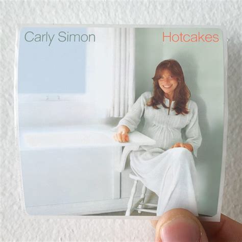 Carly Simon Hotcakes Album Cover Sticker