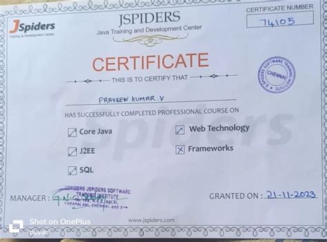 Praveen Kumar On Linkedin I Have Completed Java Full Stack Developer