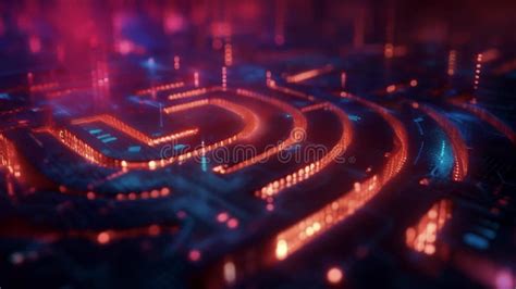 An Abstract Image Of A Maze With Charts And Graphs Inside Each Section